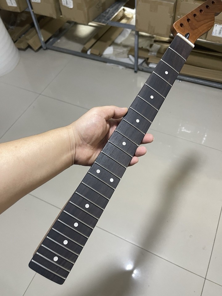 Roasted maple Stainless steel 22fret electric guitar neck Rosewood 25 ...