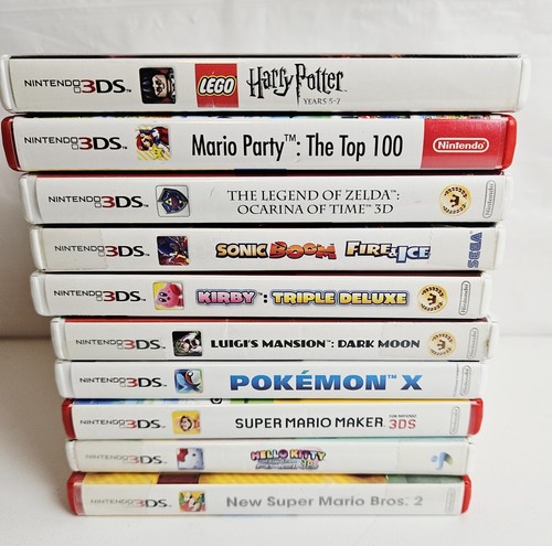 Original Nintendo 3DS Video Game Bundle Lot Of 10 TESTED | eBay