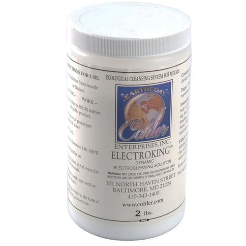 ELECTROKING ECOLOGICAL Electrocleaner 2 Lb Cleaning Plating System For ...