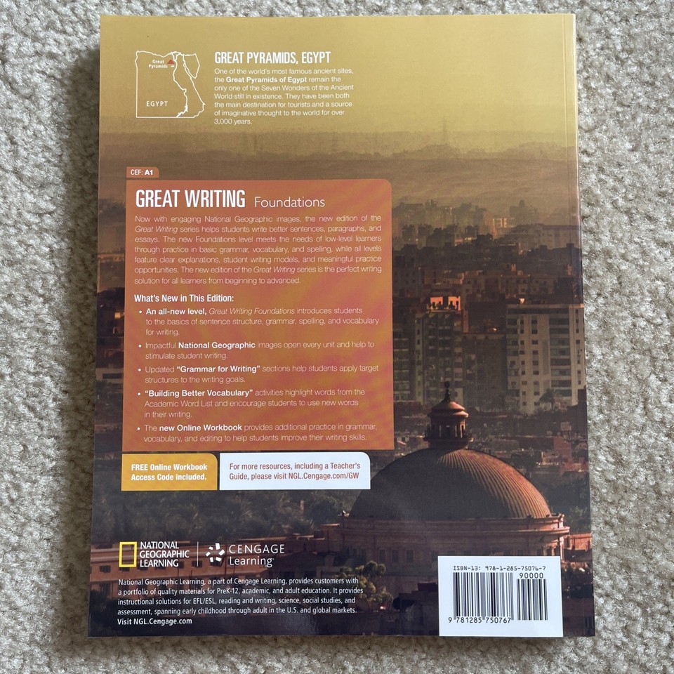 GREAT WRITING FOUNDATIONS (GREAT WRITING, NEW EDITION) By Keith S ...