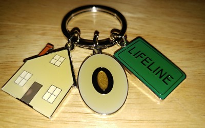 Key Chain Phillips Lifeline Charm Key Chain New its the I've fallen ...