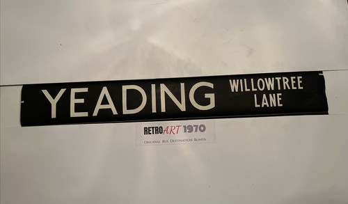 London 4th October 1983 Bus Blind 35b 42"- Yeading Willowtree Lane ...