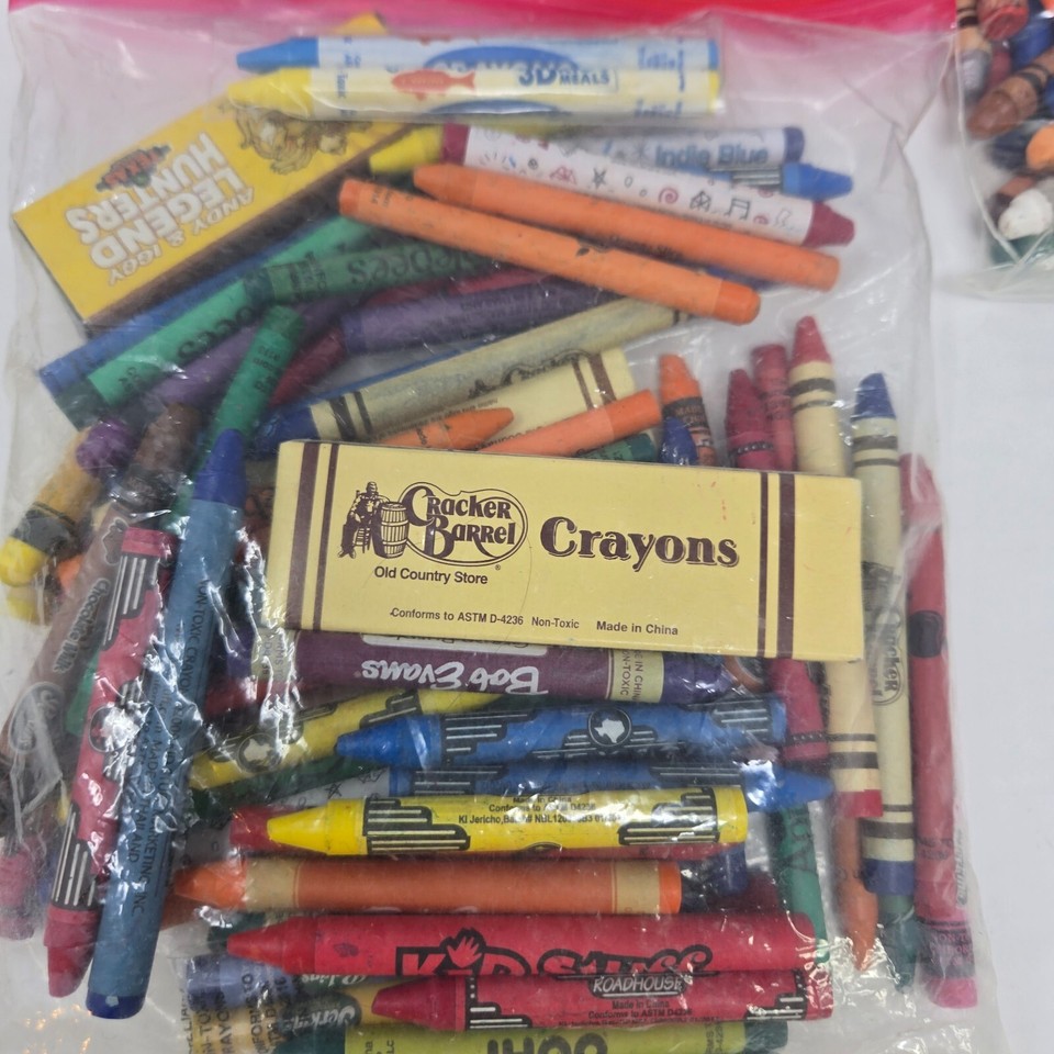 Loose Crayon Lot 6+ Pounds - Mostly Crayola and some Restaurant Crayons ...