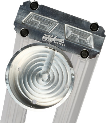 HOFMANN DESIGNS H/D BILLET SPEEDO MOUNT RAW REQ HOFMANN RISERS HDB ...