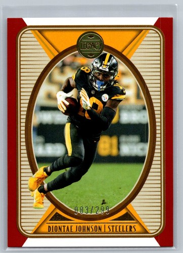 2022 Panini Legacy Red Diontae Johnson #81 Pittsburgh Steelers | eBay