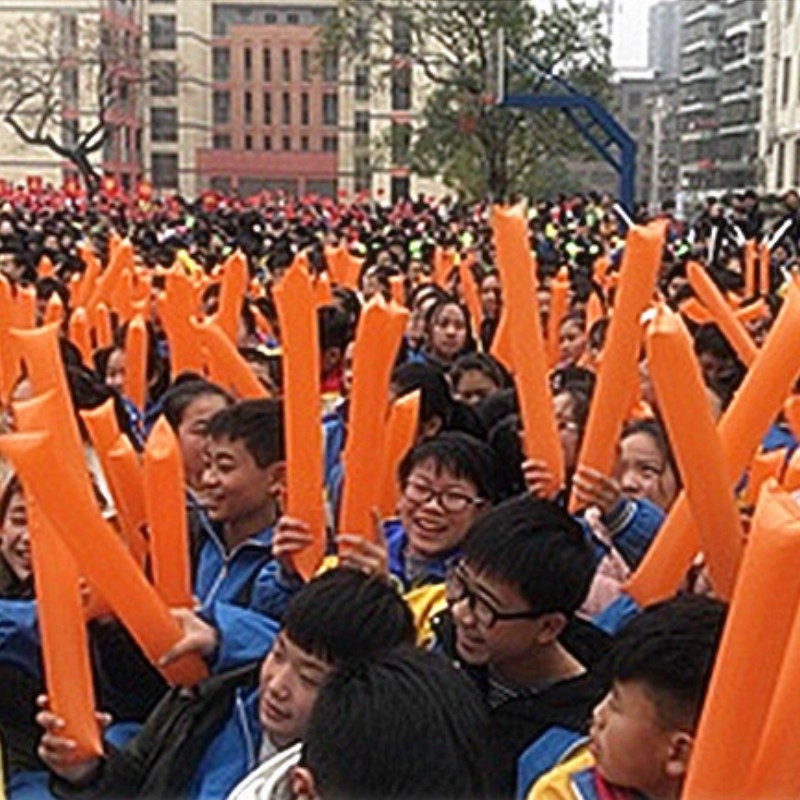 20 X Inflatable Cheer Stick Thunder Tube Baton Football Soccer Sport ...