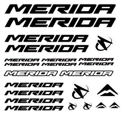 Merida Die-Cut Decal Stickers Bicicletta Grafica Autocollant Sticker ...