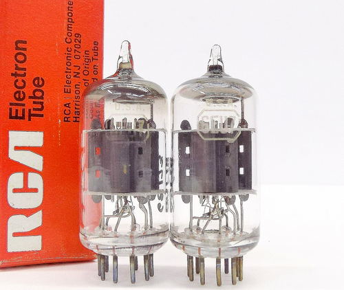 Nice Pair of Tested 1960's RCA 6EU7 Vacuum Tubes | eBay