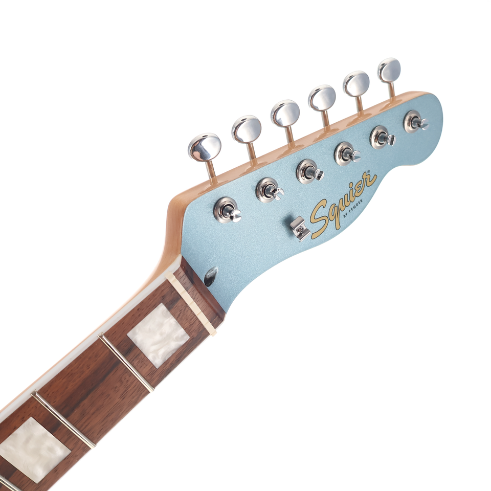Squier Paranormal Offset Telecaster Neck Laurel Fretboard Ice Blue ...