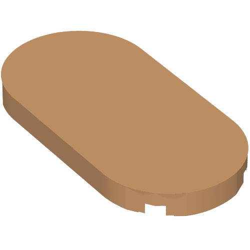 10x LEGO® Part 66857 - Tile, Round 2 x 4 Oval | eBay UK