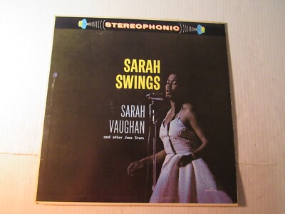 Sarah Vaughan and the Jazz Stars "Sarah Swings" Palace PST-673, Vinyl LP, Stereo | eBay