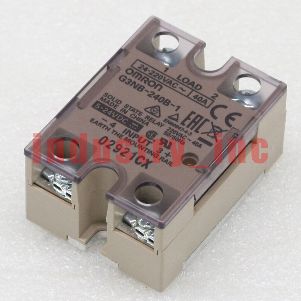 New in box Omron G3NB-240B-1 relay radiator DC24V 40A one year warranty ...