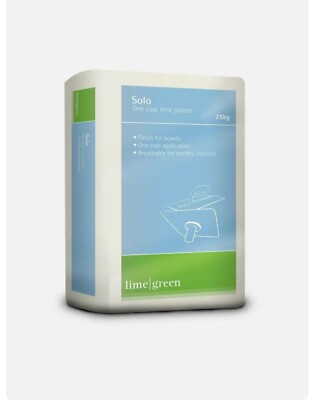 Lime Green Natural Solo Finish Coat (One Coat Internal lime Plaster ...