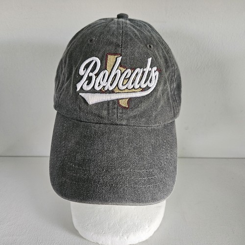 Texas State Bobcats Cap Hat By Adams Vintage Leather Adjustable ...