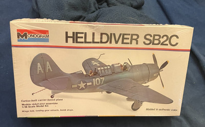 new, factory sealed 1/48 kit Helldiver SB2C | eBay