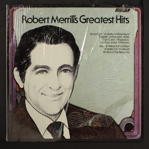 ROBERT MERRILL: greatest hits LONDON 12" LP 33 RPM | eBay