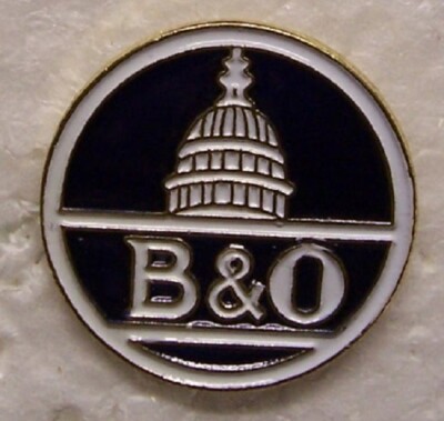 Hat Pin Railroad Line Baltimore and Ohio logo NEW Model Train Signage ...