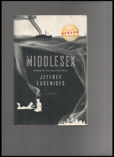 Middlesex Jeffrey Eugenides Oprah's Book Club Paperback 2002 ...