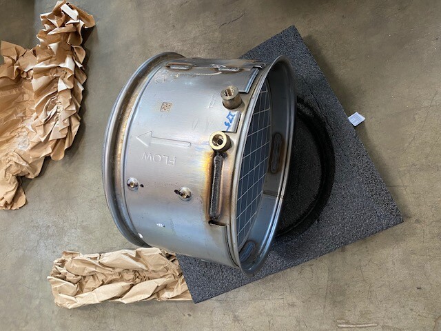 5579297 GENUINE CUMMINS DPF Module Particulate Filter With Clamps ...