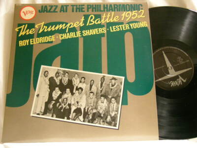 JATP Trumpet Battle 1952 Roy Eldridge Charlie Shavers Lester Young ...