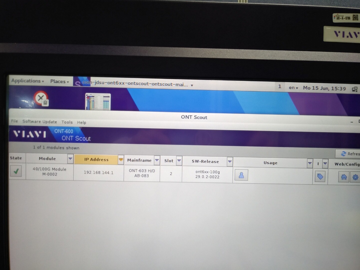 Viavi ONT-603D Network Tester Optical | eBay