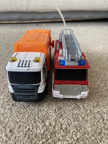 kids fire engine & recycling truck | eBay