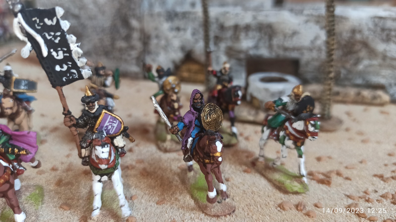 1/72 - El Cid / Crusades Arab - Muslim Cavalry - Strelets / pro painted ...