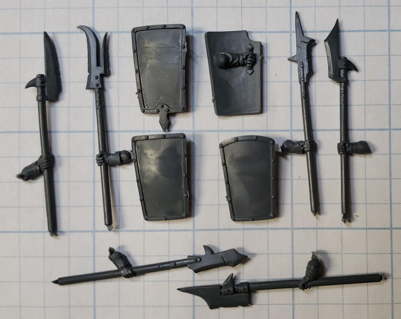 Warhammer Old World Kingdom of Bretonnia Bits Men at Arms Shield ...