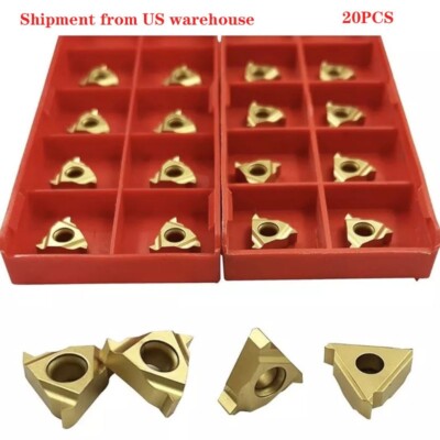 20pcs 11ER A60 ZM20 carbide insert thread turning cutting tool FOR SER ...