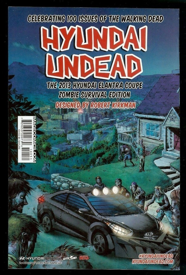 WALKING DEAD #100 (E) COVER SOMETHING TO FEAR 1st APPEARANCE of NEGAN ...