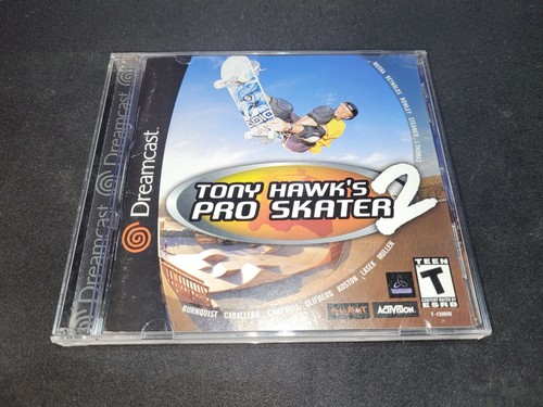 Tony Hawk's Pro Skater 2 Activision Sega Dreamcast DC EX+NM condition ...