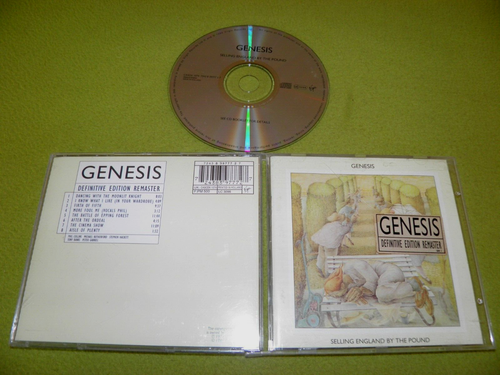 Genesis - Selling England By The Pound - 1994 CD Definitive Edition ...
