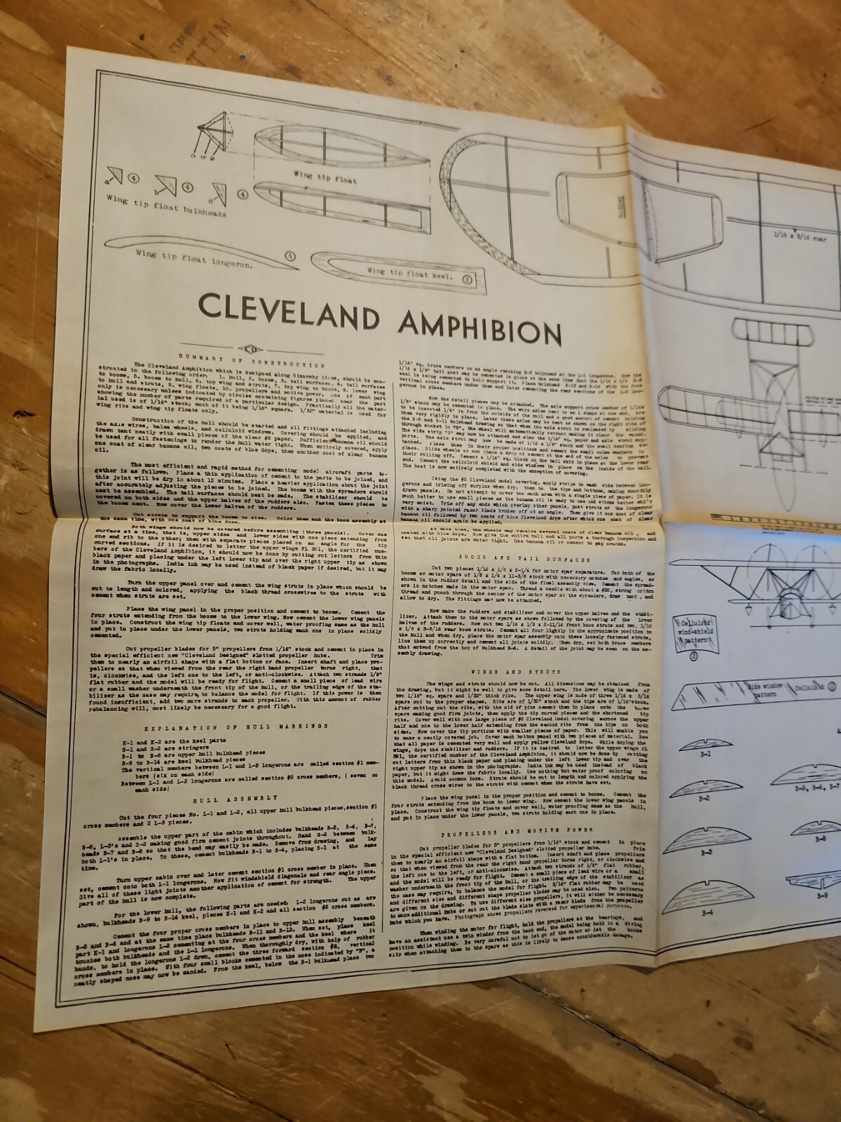 Lot Of 14 Vintage Comet, Cleveland, Berkeley Model Airplane Plans, 3 ...