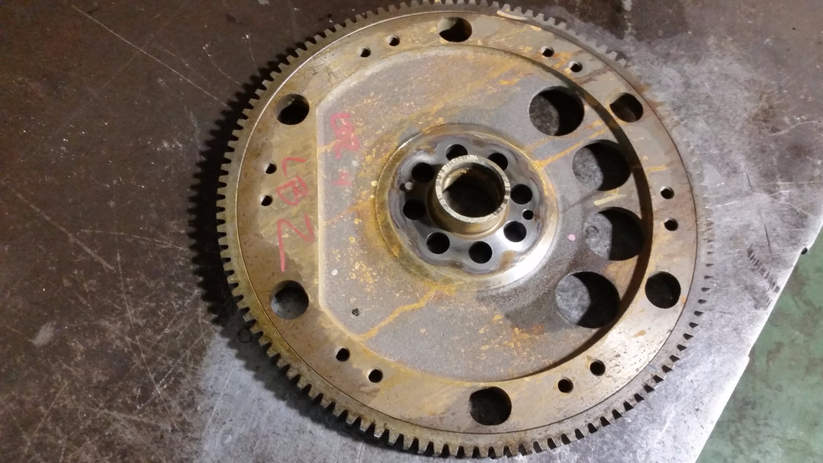 06-10 Duramax LBZ LMM FLYWHEEL Allison Flexplate Flywheel Ring Gear ...
