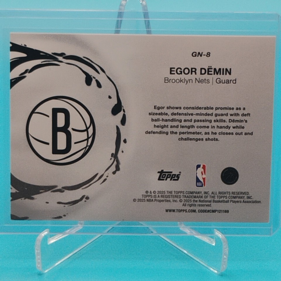 2025-2026 Topps Basketball Egor Denim Generation Now Insert #GN-8 | eBay