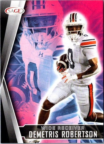 2022 SAGE Demetris Robertson #14 Auburn Tigers Football Card | eBay