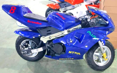 Mini Moto, 50cc, Racer, 2 Stroke, Rev and Go, Mini Moto, UK DELIVERY ...