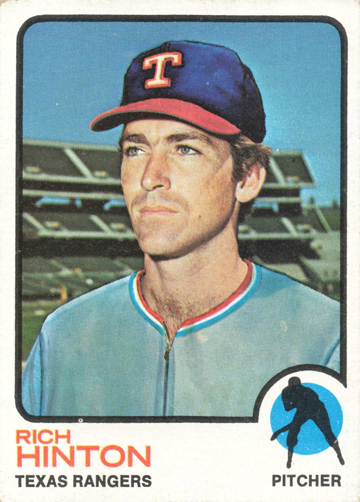 Rich Hinton Texas Rangers 1973 Topps #321 Baseball Card | eBay