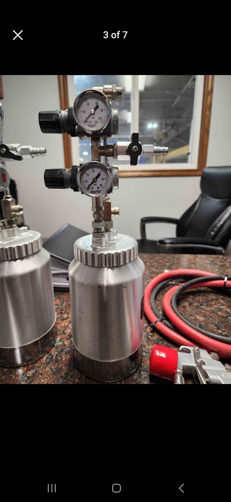 Sata Jet 3000 K RP Pressure Pot & Guns | eBay