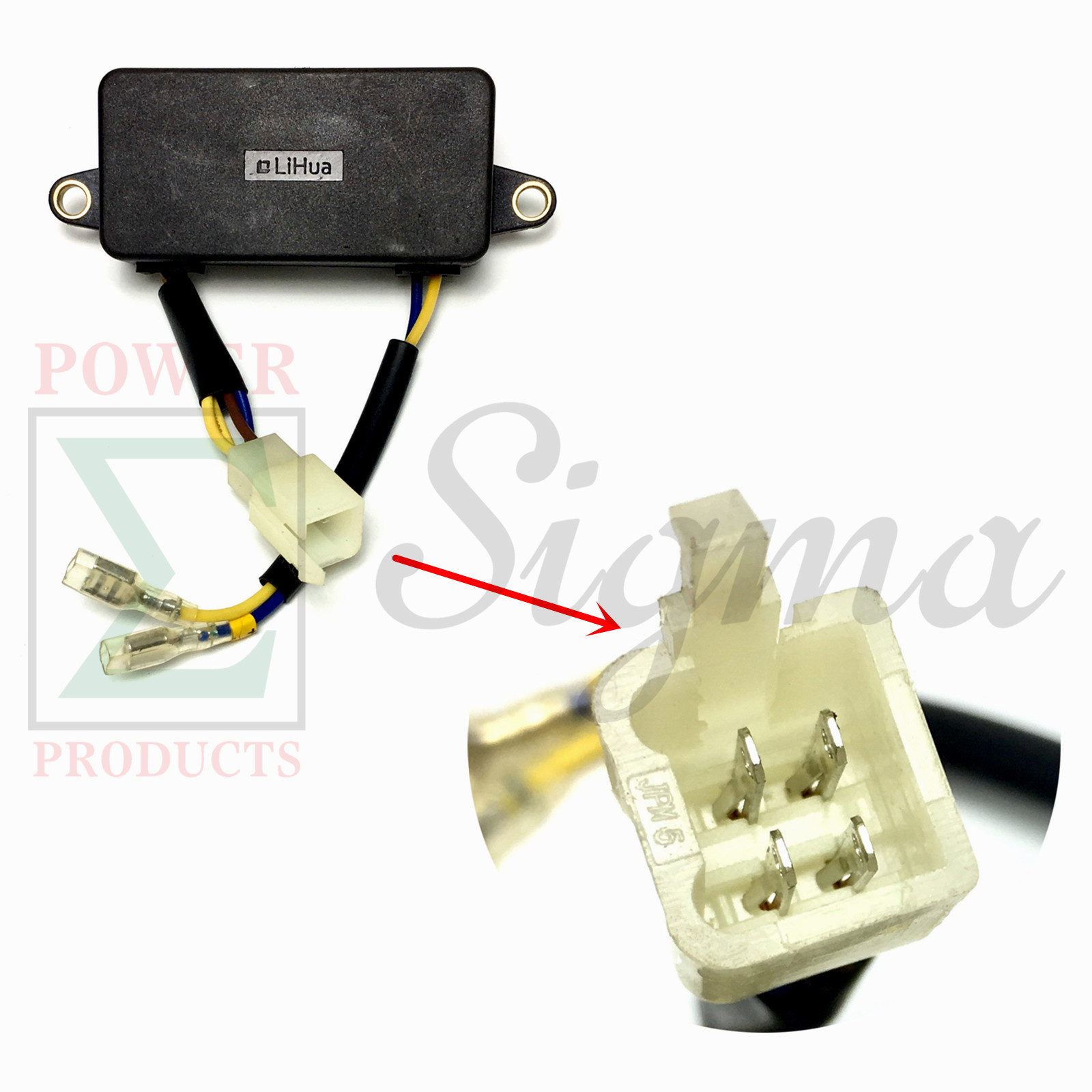 Lihua AVR For Generac GP3250 LP3250 3KW 4KW 4.5KW Generator TT08-4C ...