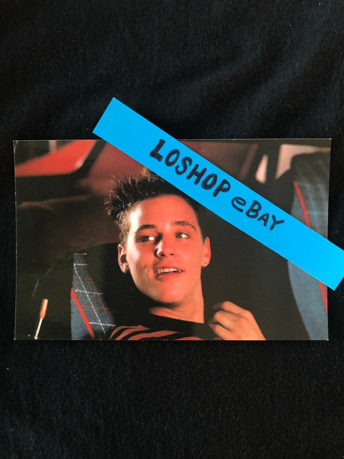 COREY HAIM photo vintage original facsimile signed post Card Lost Boys ...