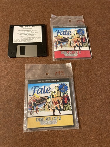 FATE Mega Mouse Software RPG IBM PC Windows 95/98 Floppy Disk 3.5" | eBay