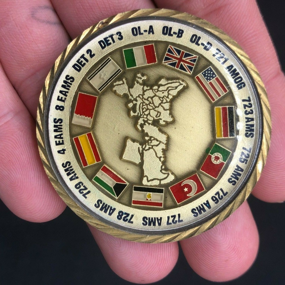 721st Air Mobility Operations Group Air Mobility Command Challenge Coin ...
