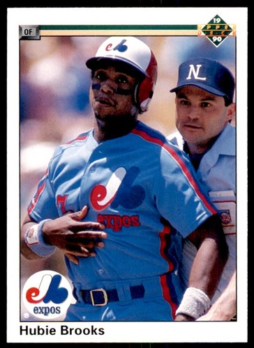 1990 Upper Deck Hubie Brooks . Montreal Expos #197 | eBay