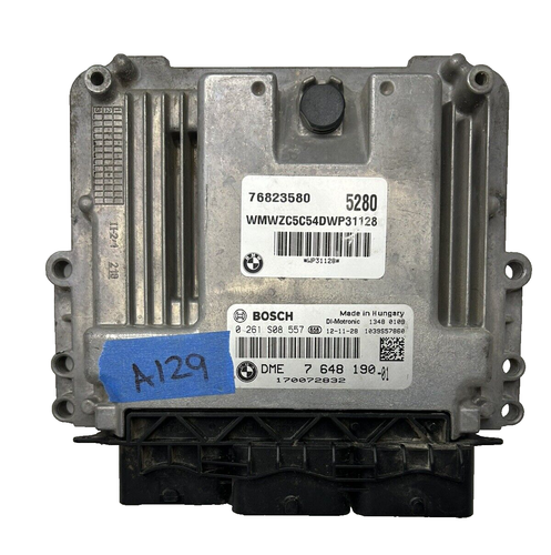 2010-2016 ECU ECM DME Engine Control Module Mini Cooper Turbo 7648190 ...