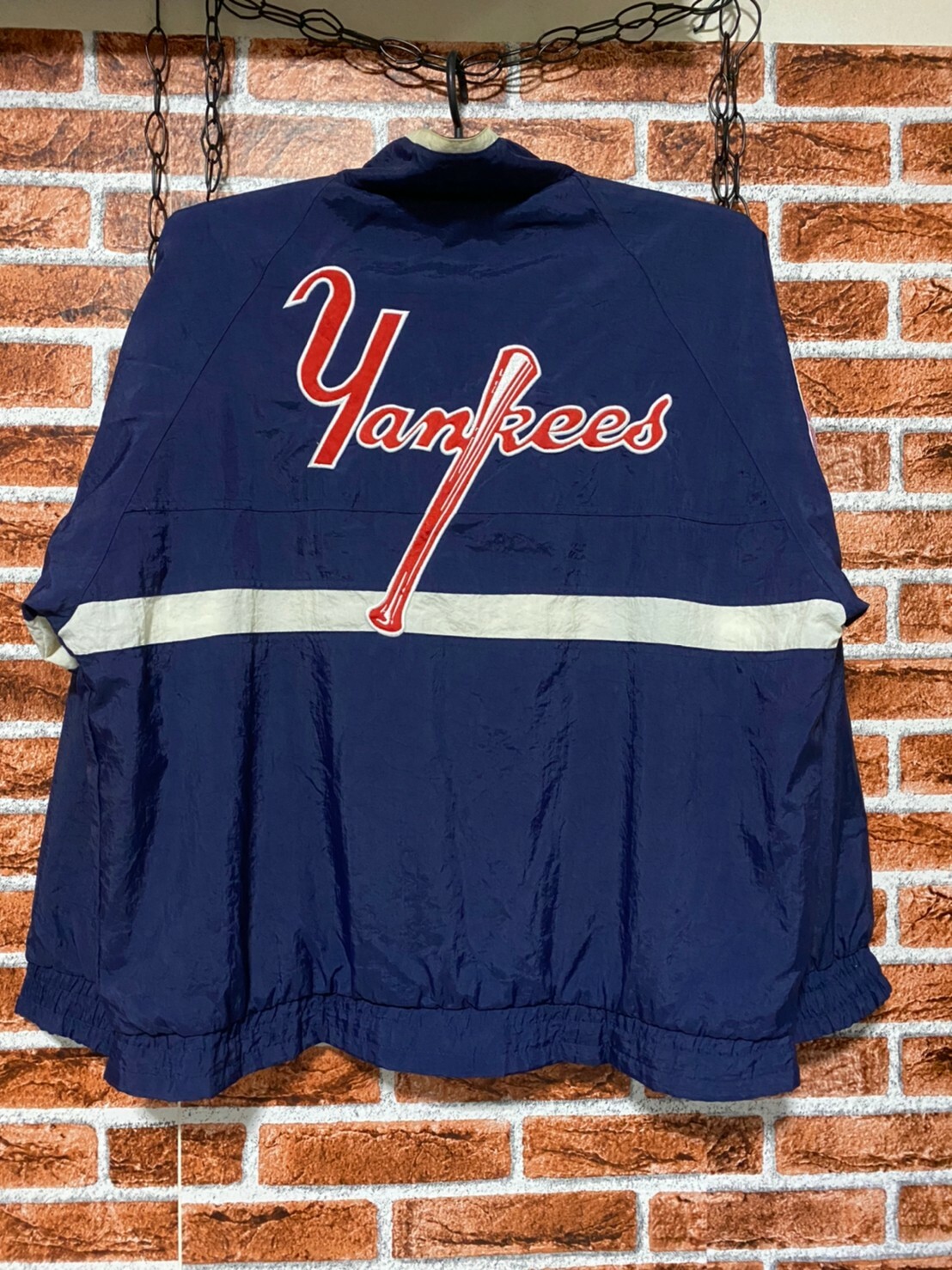 Rare New York Yankees Vintage Apex One 90s MLB Jacket… - Gem