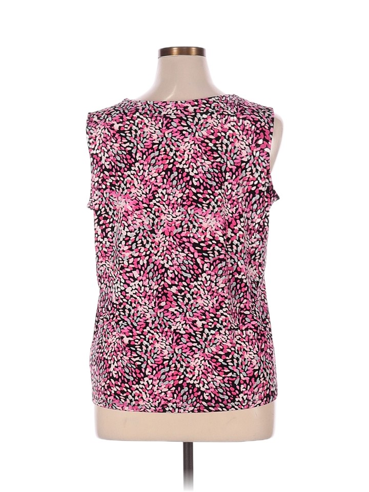 Kasper Women Pink Sleeveless Top 1X Plus | eBay