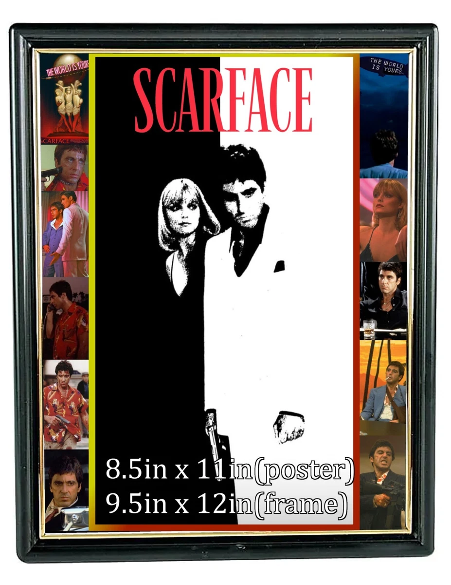 Scarface Poster Framed