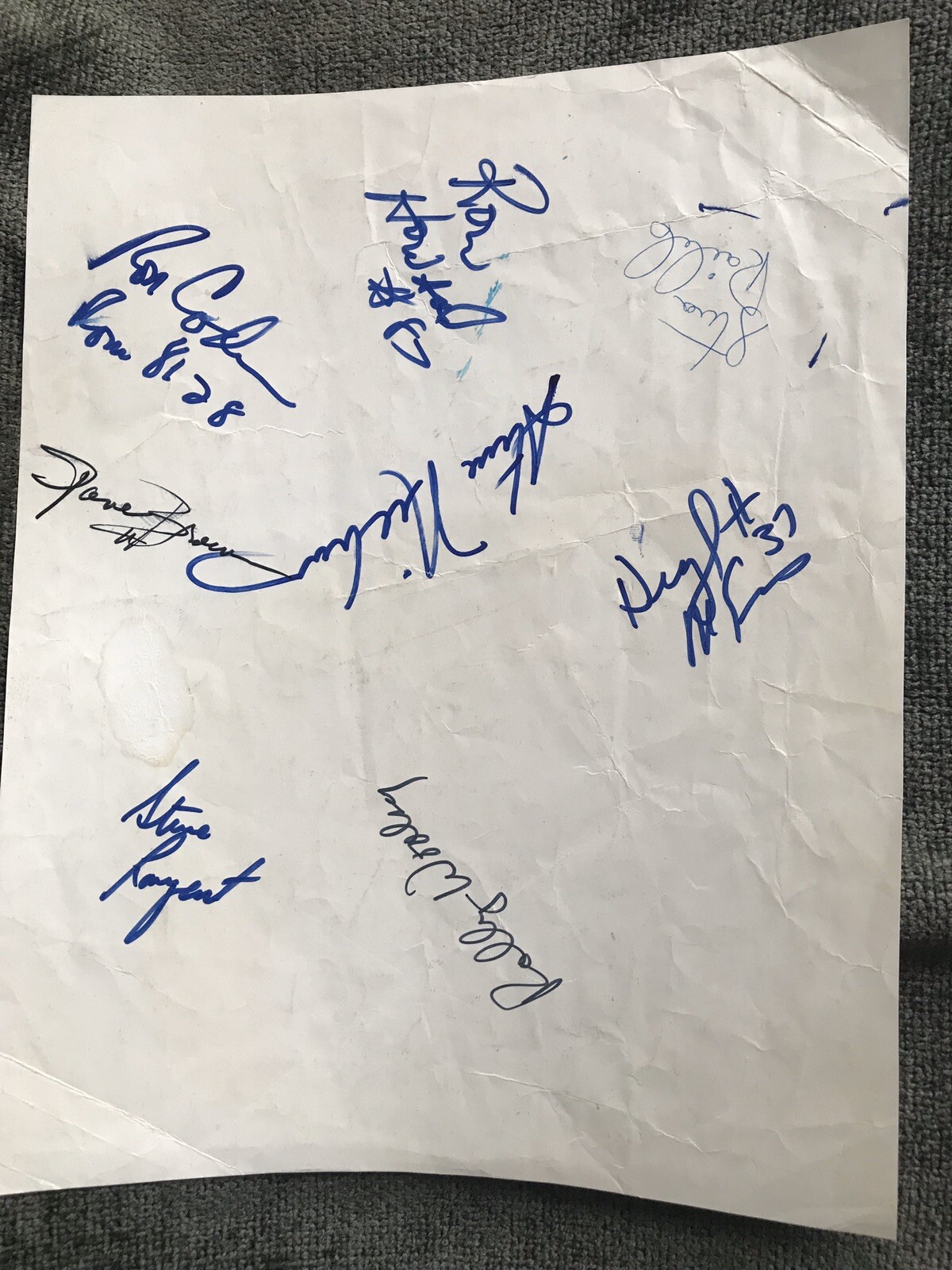 1976 Seattle Seahawks Autographed Team Photo | eBay