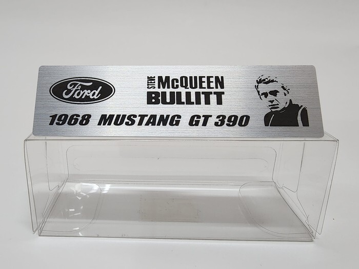 1/18 Ford Shelby Mustang GT Metal Name Plate Plaque for Autoart | eBay